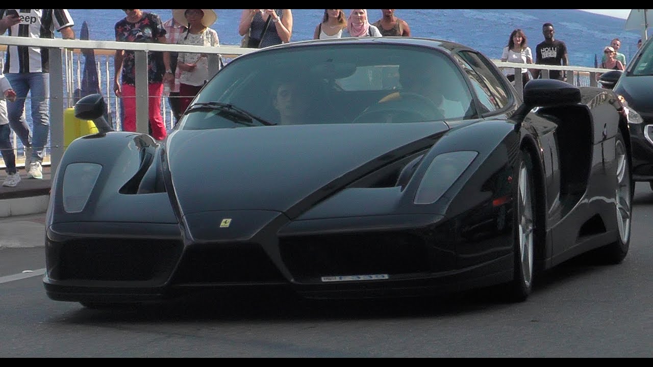 Ferrari Enzo sound in Monaco ! - YouTube