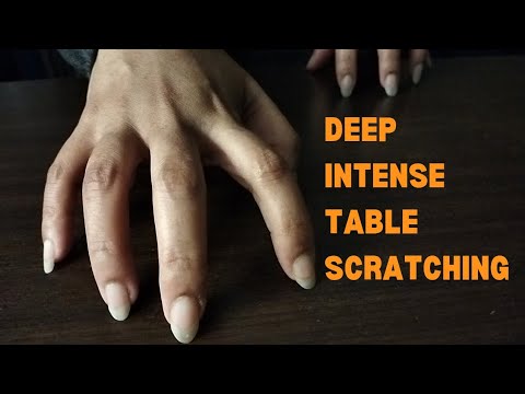 ASMR | Deep,Hard,Intense AGGRESSIVE TABLE SCRATCHING for maximum ...