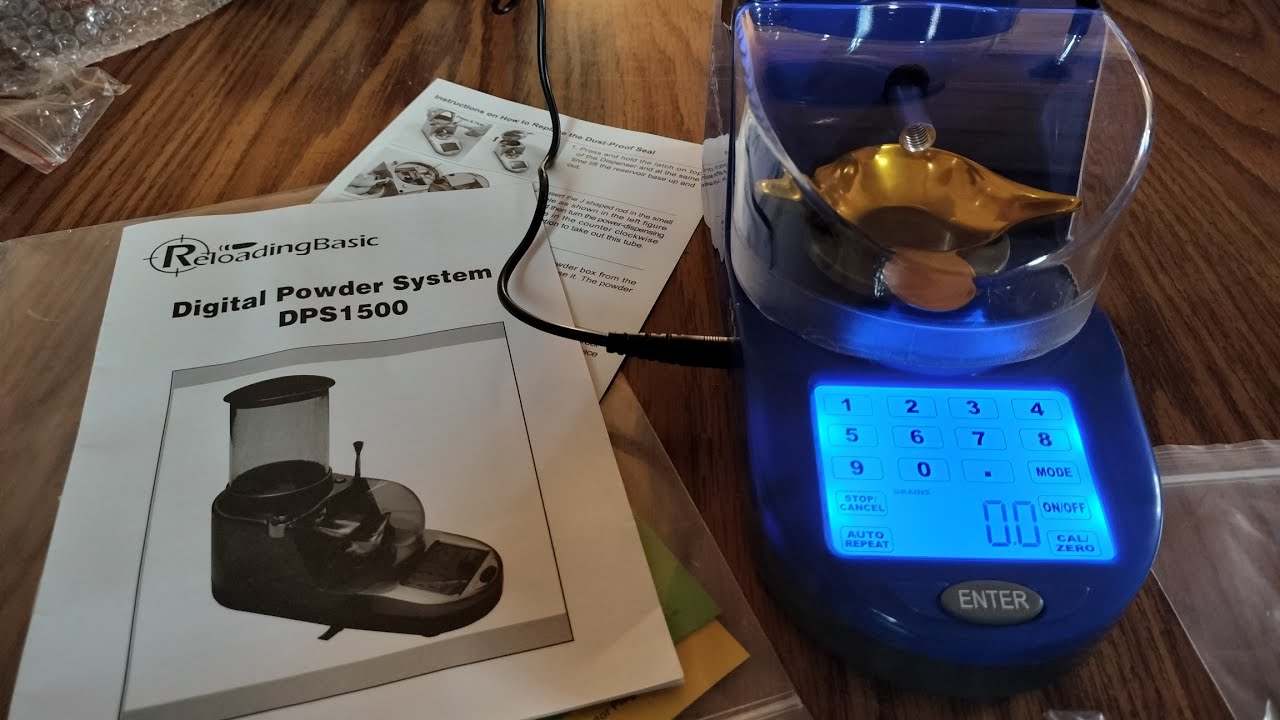 Reloading Basics DPS 1500 digital powder dispenser. let's unbox it and ...