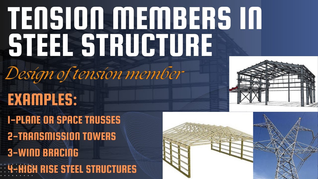 Tension member in steel structure | Design & examples | steel design ...