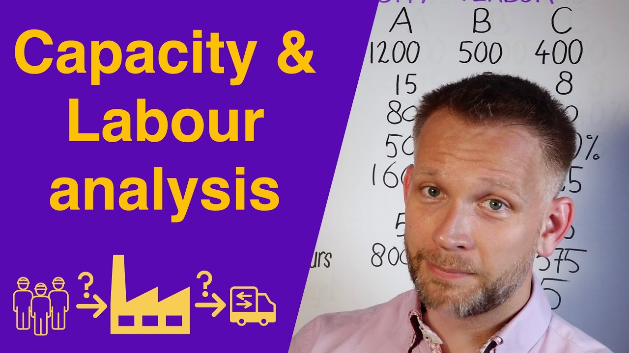 Capacity & Labour analysis explained | How to determine Asset ...