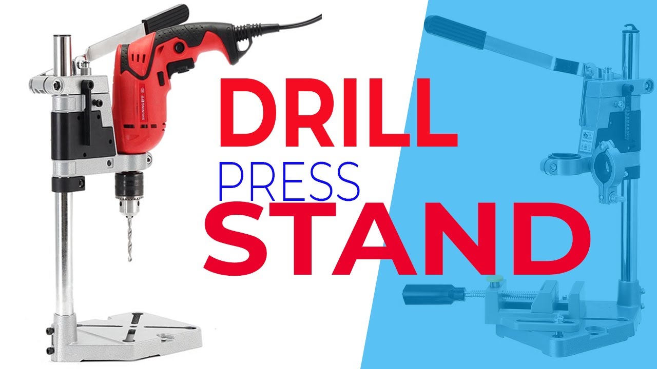 Drill Press Stand Unboxing and Test | How To Use A Drill Stand for ...