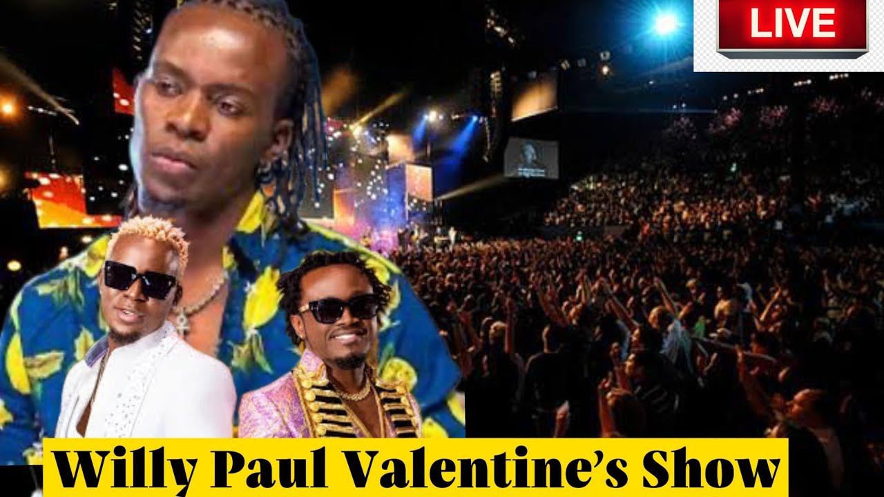 happening now at Willy Paul show - YouTube
