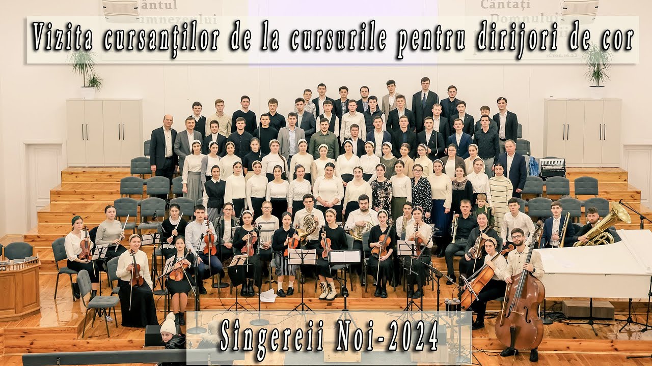Vizita cursanților de la cursurile pentru dirijori de cor | Sângereii ...