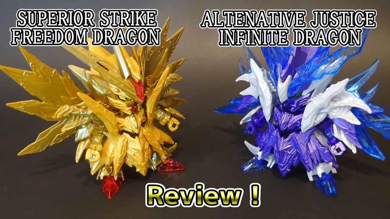 SDW HEROES SUPERIOR STRIKE FREEDOM DRAGON and ALTENATIVE JUSTICE ...