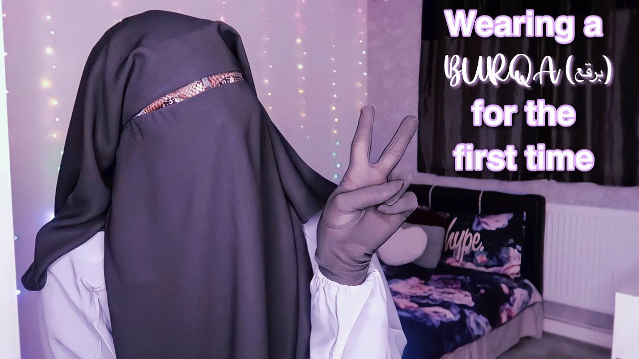 I wore a Burqa for the first time 🫶🏽 - YouTube
