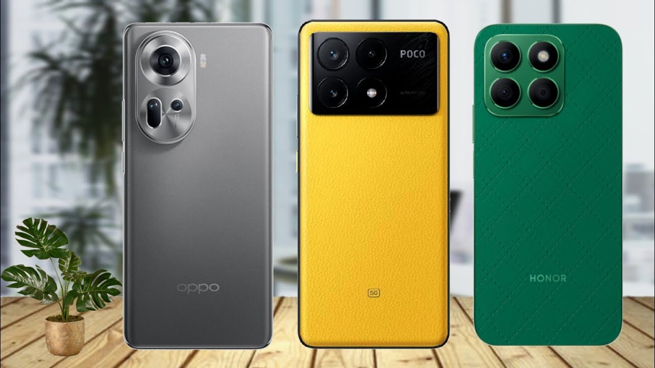 📱OPPO RENO 11 vs. 📱XIAOMI POCO X6 PRO vs.📱 HONOR X8b 🤳FULL COMPARISON ...