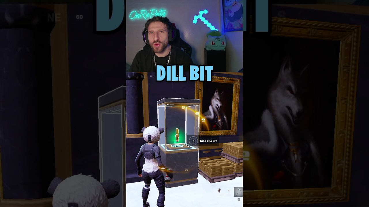 How to find & use the *NEW* Dill Bit Medallion 🤯 #fortnite # ...