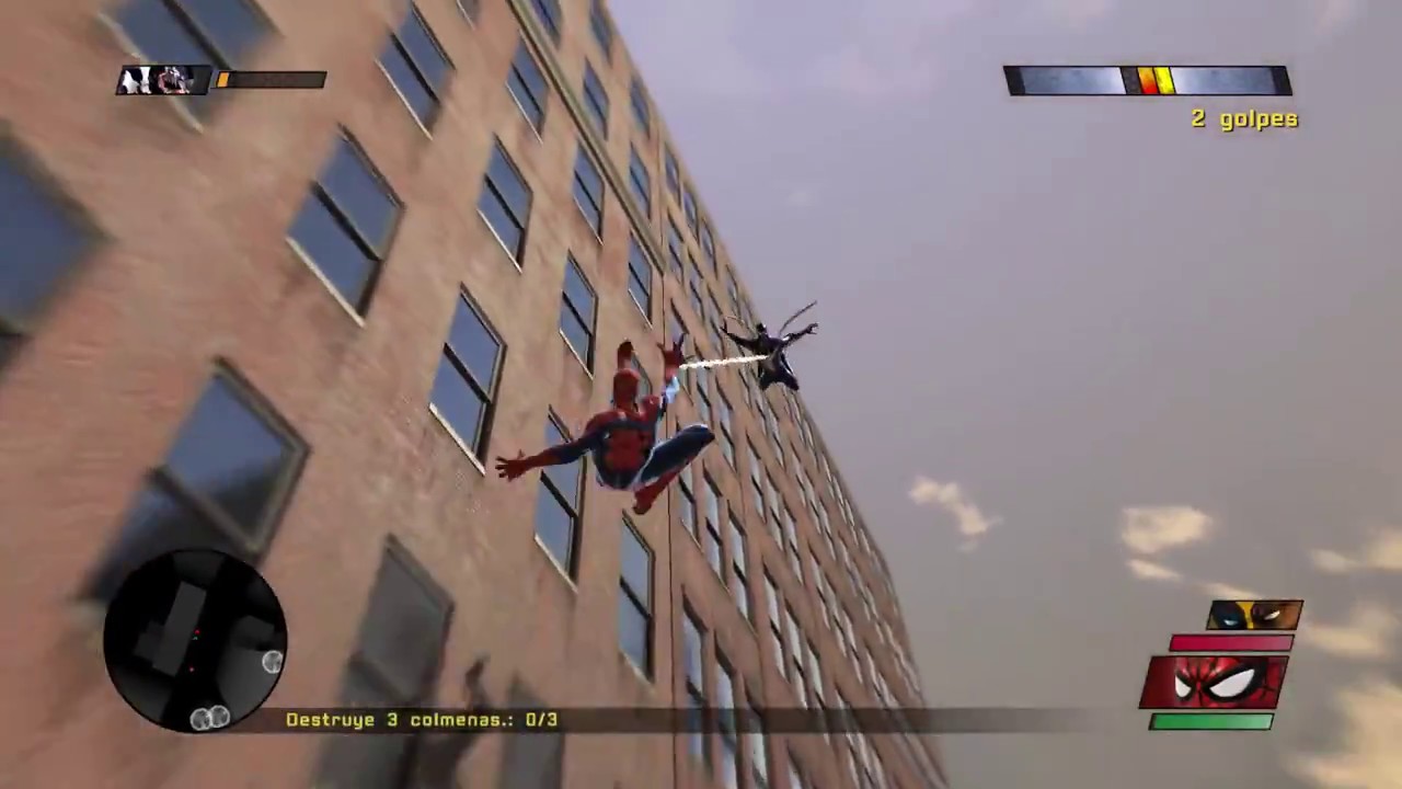 Spider-Man: Web Of Shadows - Swinging and combat - YouTube