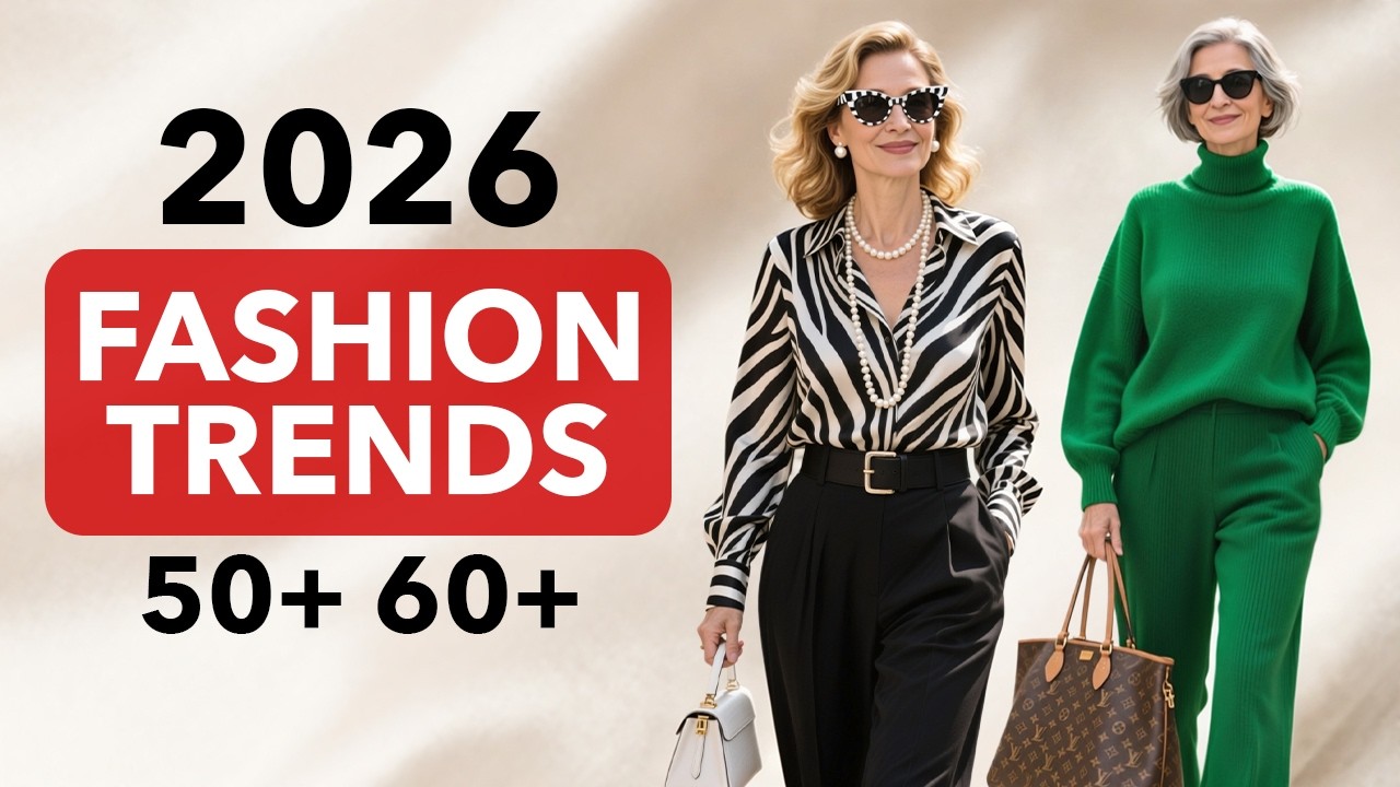 2026 Fashion Trends for Women Over 50: Timeless, Elegant ...