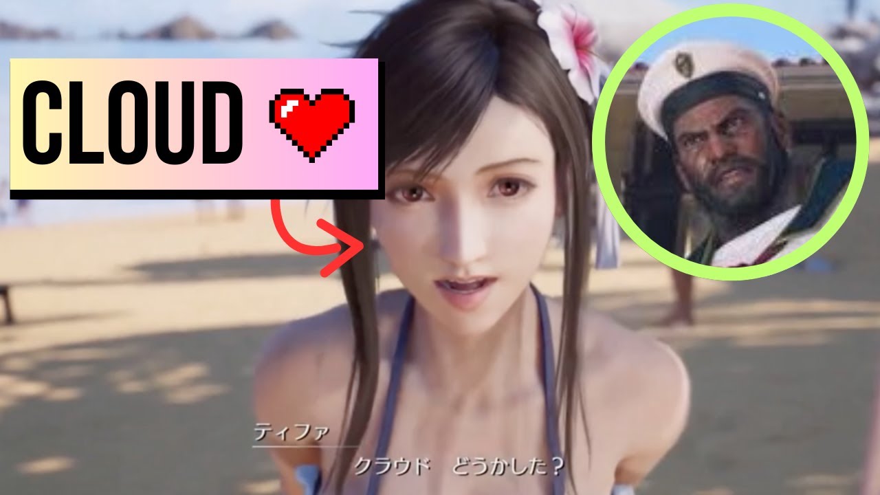 Ff7 Rebirth New Tifa Aerith Bikini Beach Scene Costa Del Sol Honest Reaction Youtube