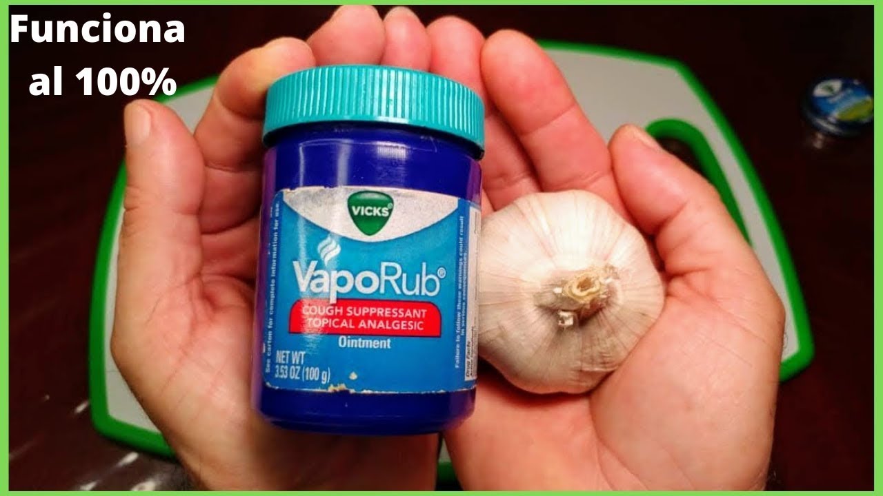 Mezcla Vivaporub con Ajo de esta manera nunca mas harás otra receta ...