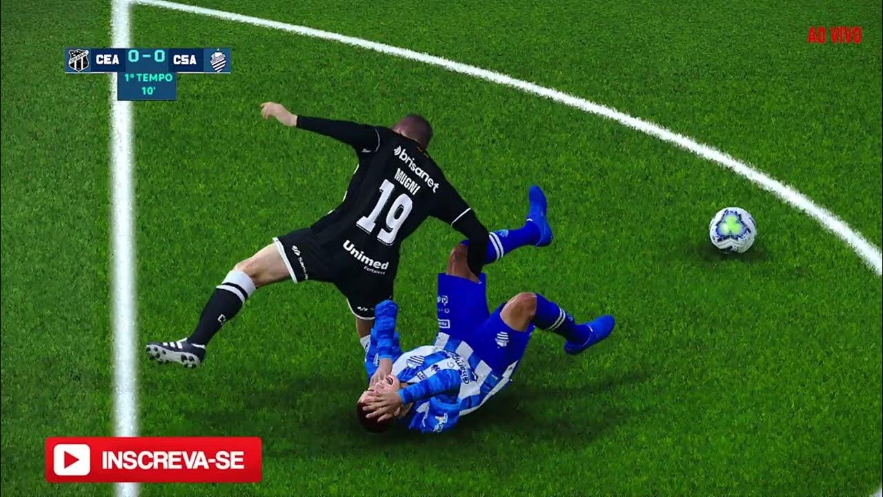 JOGANDO COM O CEARA NO PES21 !! | GAMEPLAY DE PES 21!! - YouTube