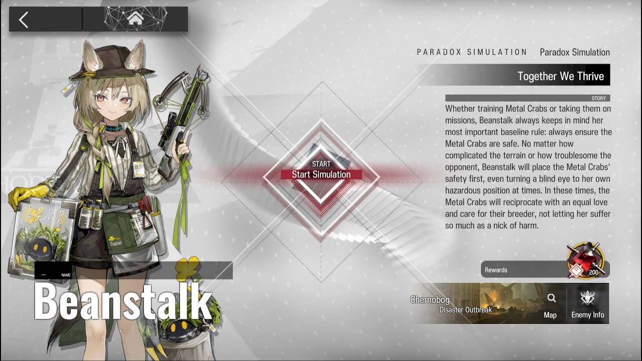 Arknights Paradox Simulation Beanstalk Guide - YouTube
