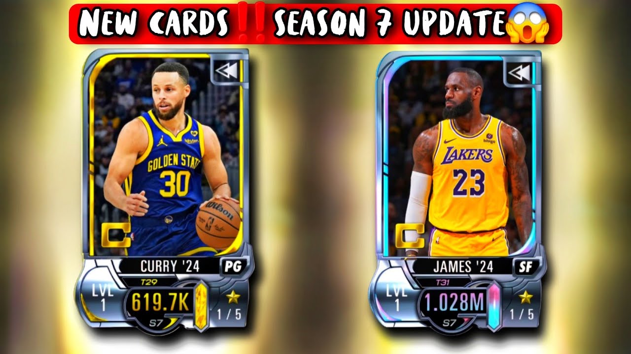 NEW S7 UPCOMING TIERS FREE FOUNDATION STEPH CURRY & LEBRON JAMES AND ...