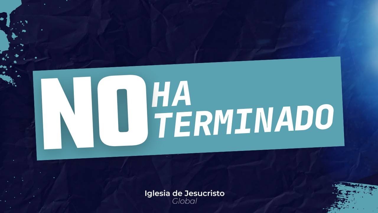 No ha terminado | Pastor Josepher Contreras - YouTube