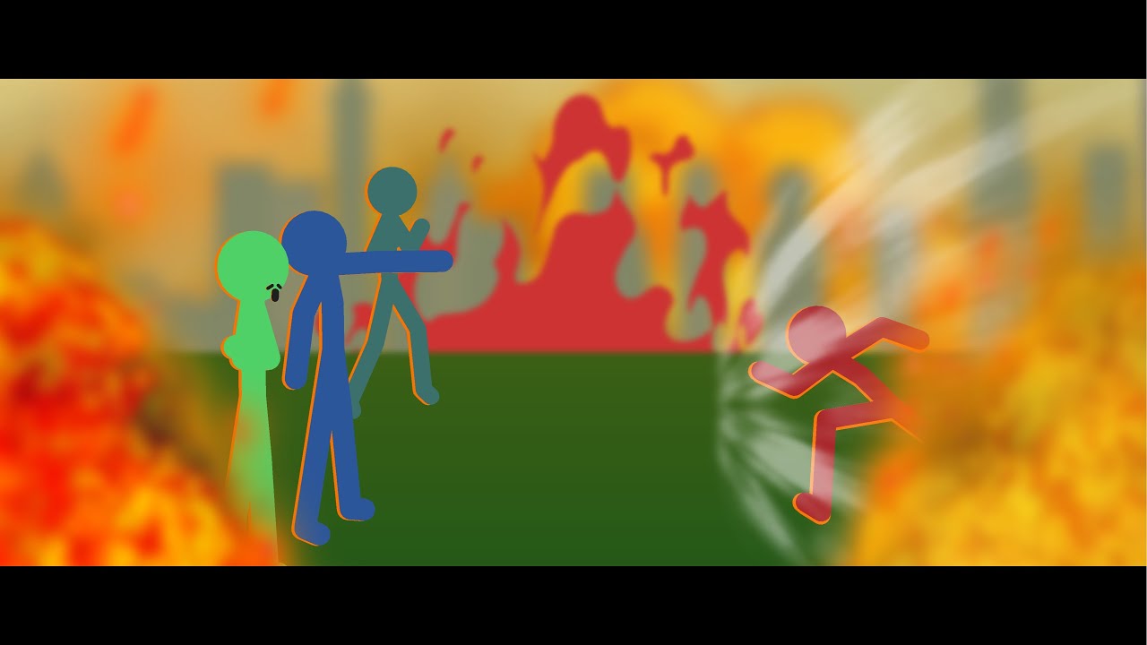 STICK NODES FIGHT | RED vs THE HEROES - YouTube