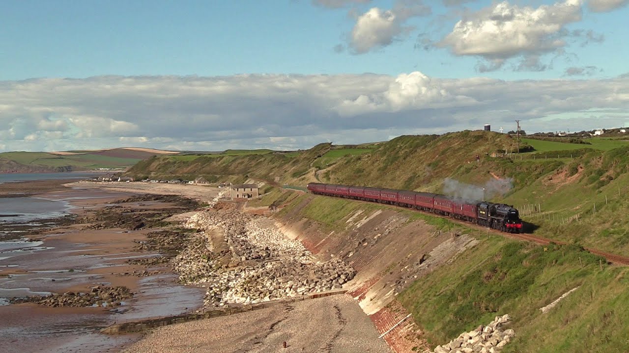 LMS 5MT No.44932 returns to the mainline - 24th September 2022 - YouTube