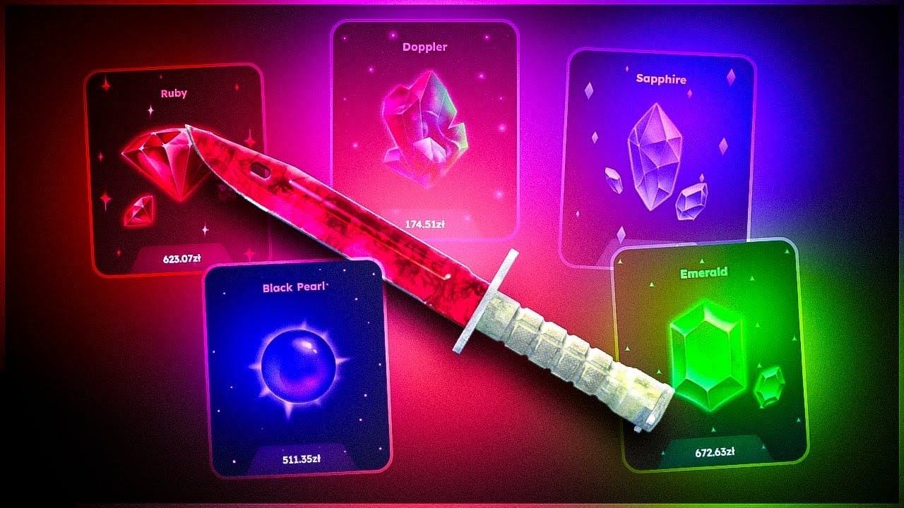 💎 NOWE GEMS CASES na CSGO-SKINS 💎 RUBY, EMERALD, SAPPHIRE, DOPPLER ...