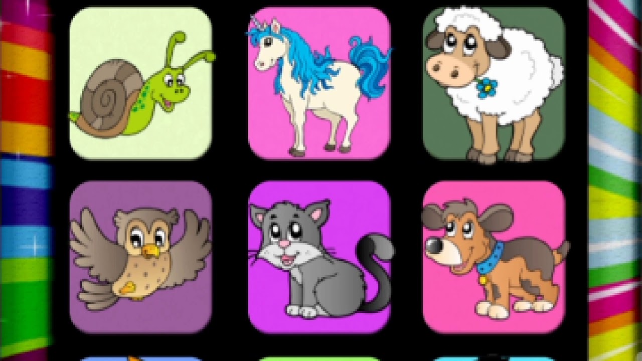 Calling Animals with kids phone | Mike Kevin: Kids Fun Video Game - YouTube