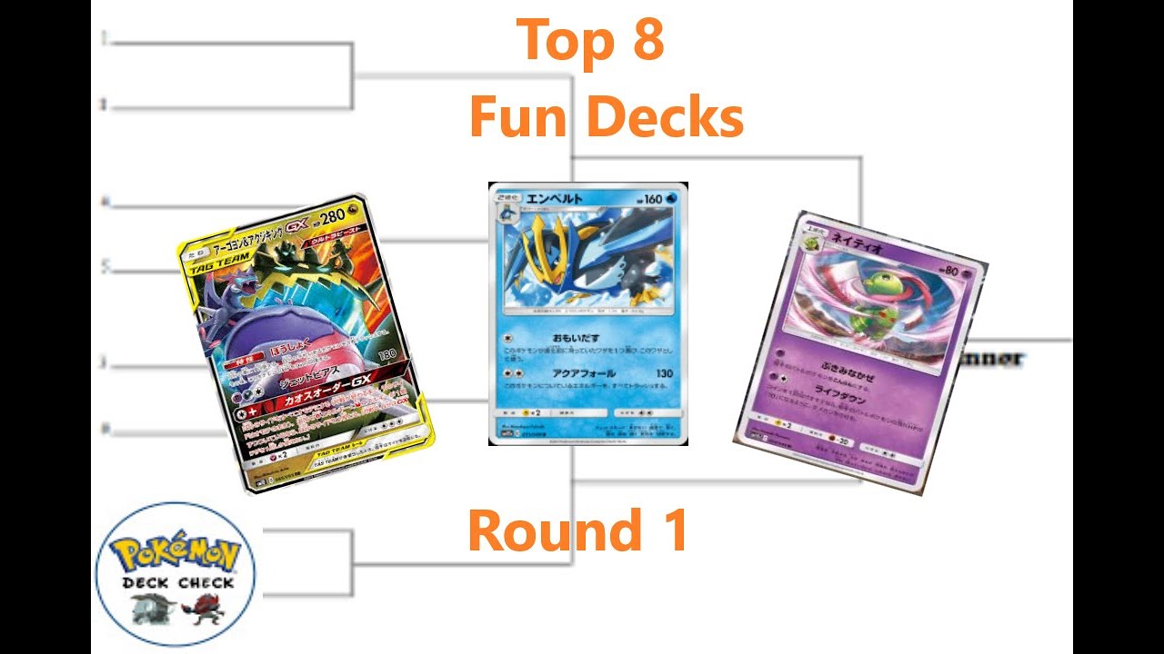 Top 8 Tournament Using Fun Decks - YouTube