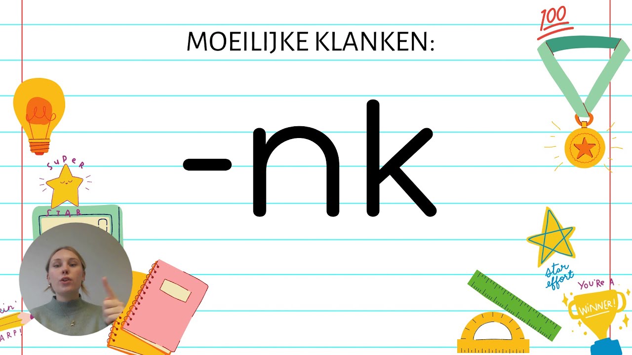 Nederlands leren: moeilijke klanken -nk - YouTube