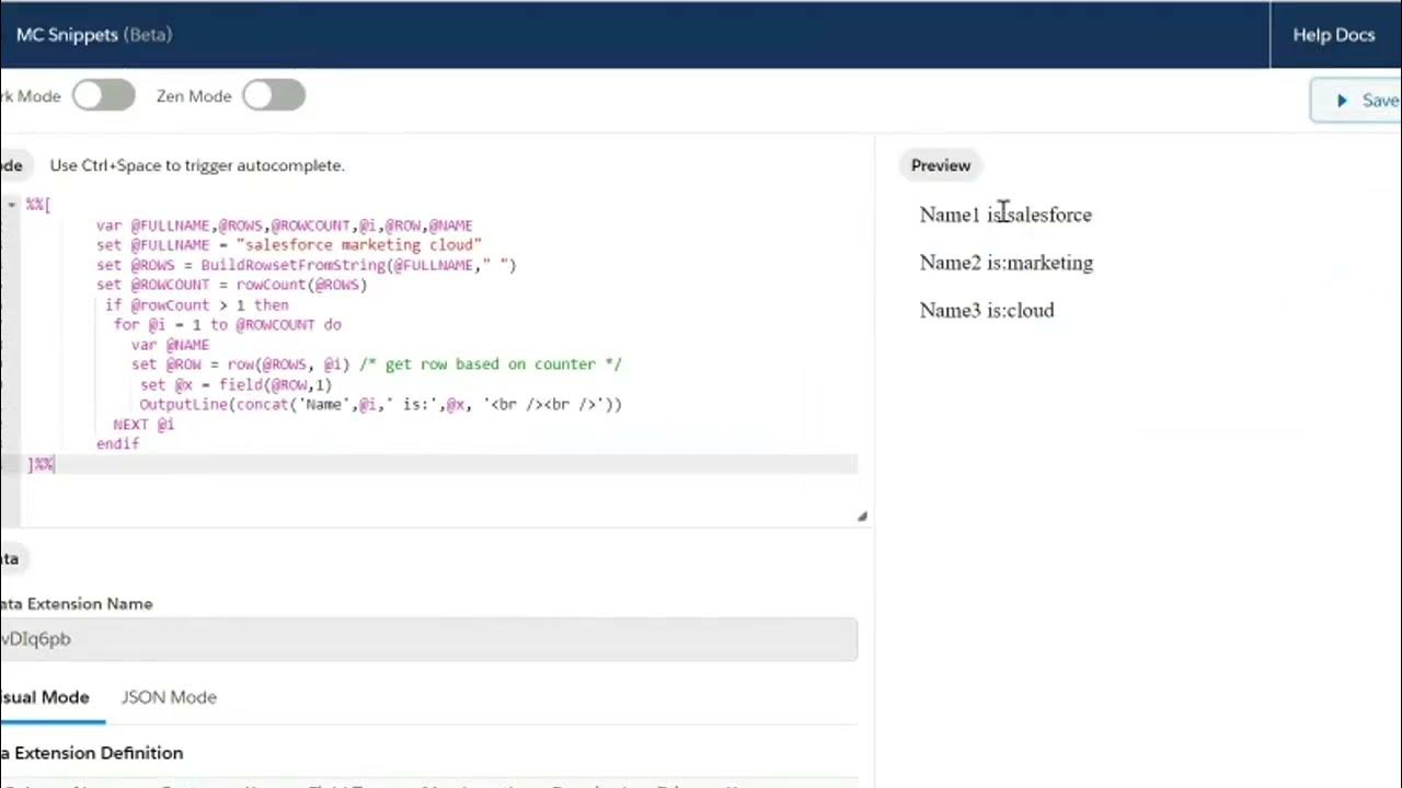 Ampscript Enablement Session 2 Part 1 Youtube