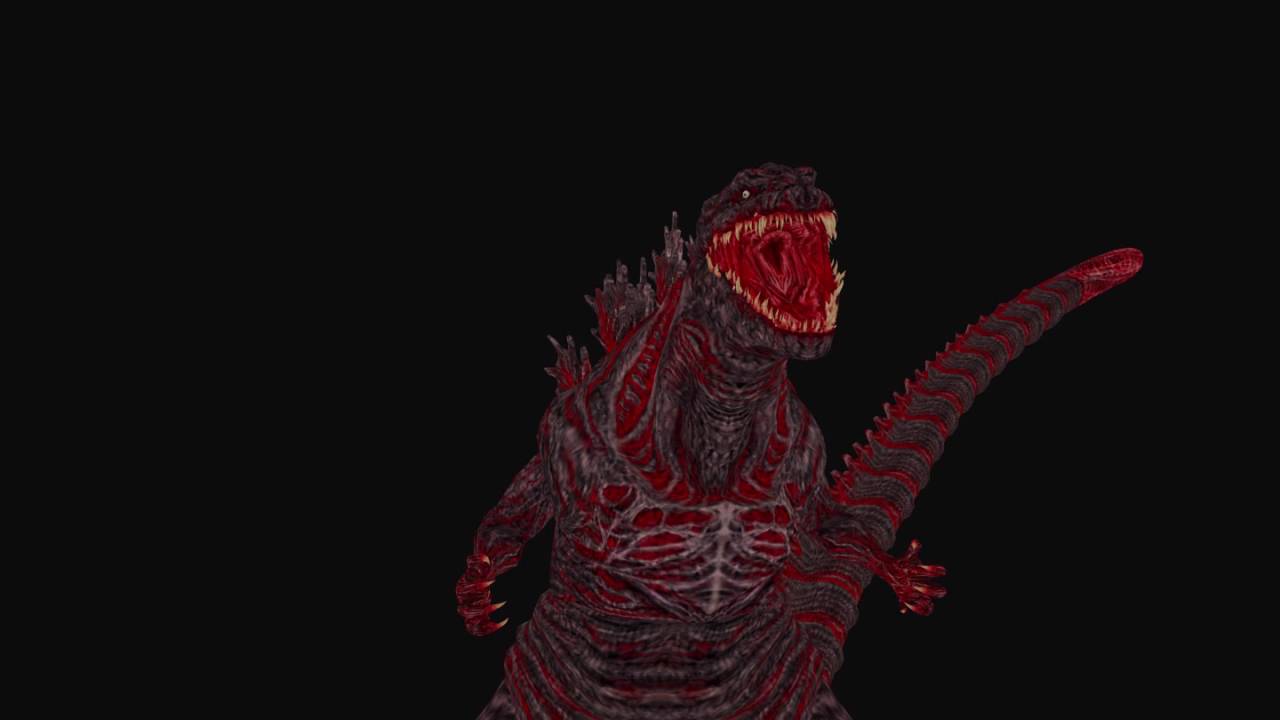 MMD/Blender Shin-Godzilla Animation Test 1 - YouTube