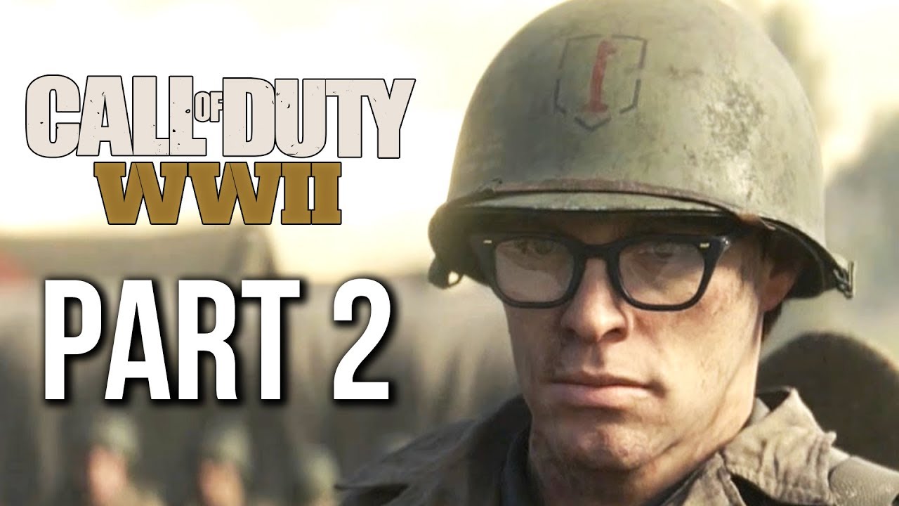Call of Duty WW2 Gameplay Walkthrough Part 2 - OPERATION COMBRA (no ...