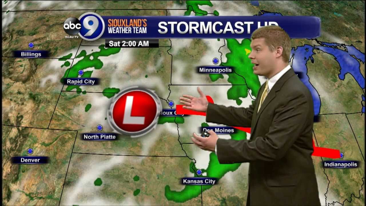 KCAU Weather Forecast June 14, 2013 - YouTube