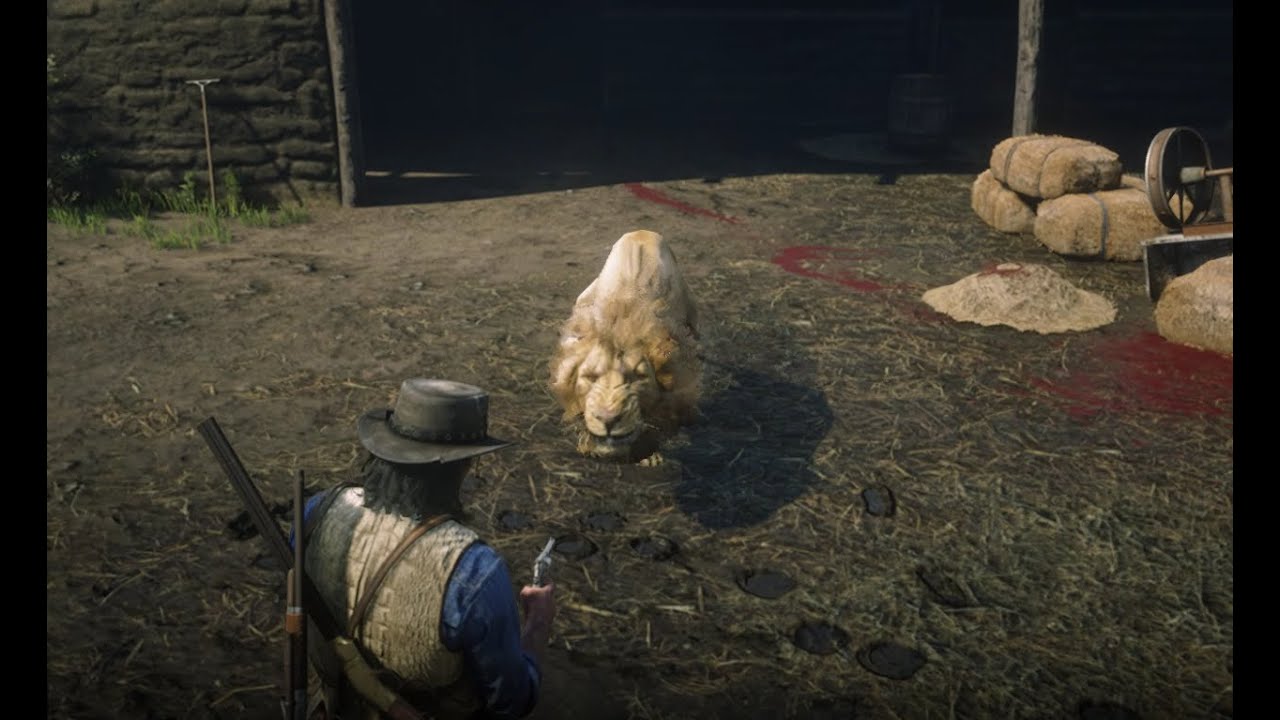 Trying to save the lion... | Red Dead Redemption 2 - YouTube