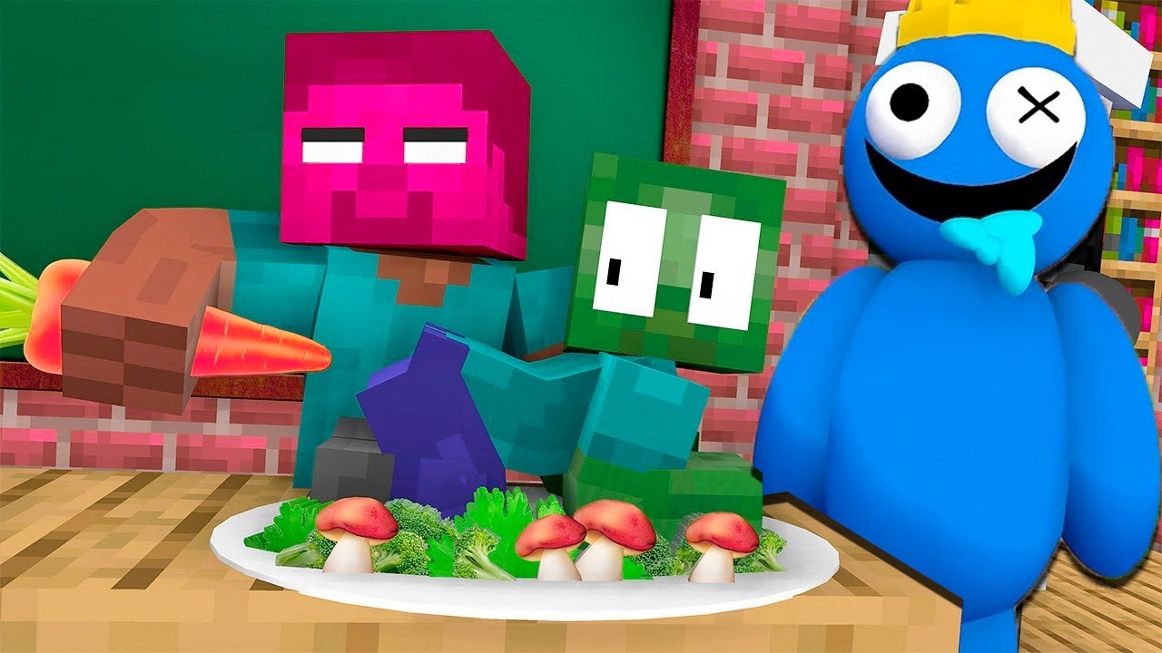 Giant Baby MONSTERS RAINBOW FRIENDS Roblox Challenge ALL EPISODE ...