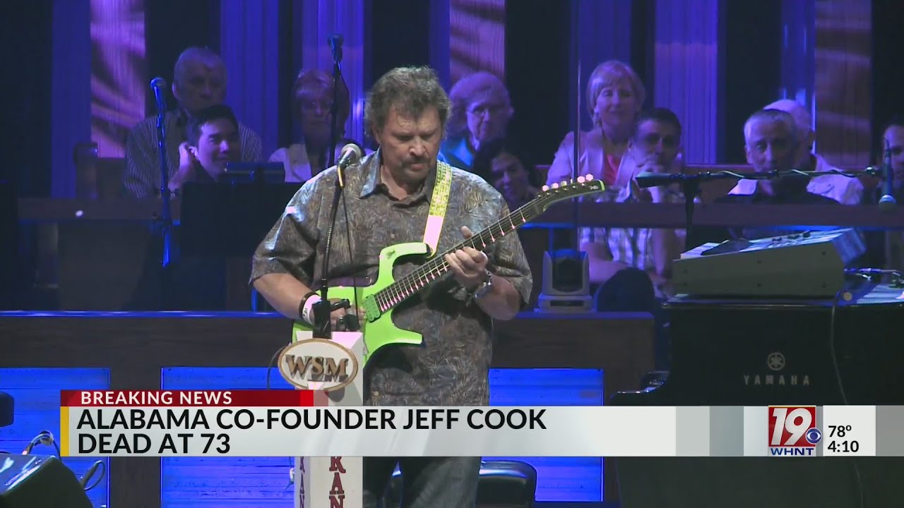 ALABAMA Co-founder Jeff Cook Dead at 73 - YouTube