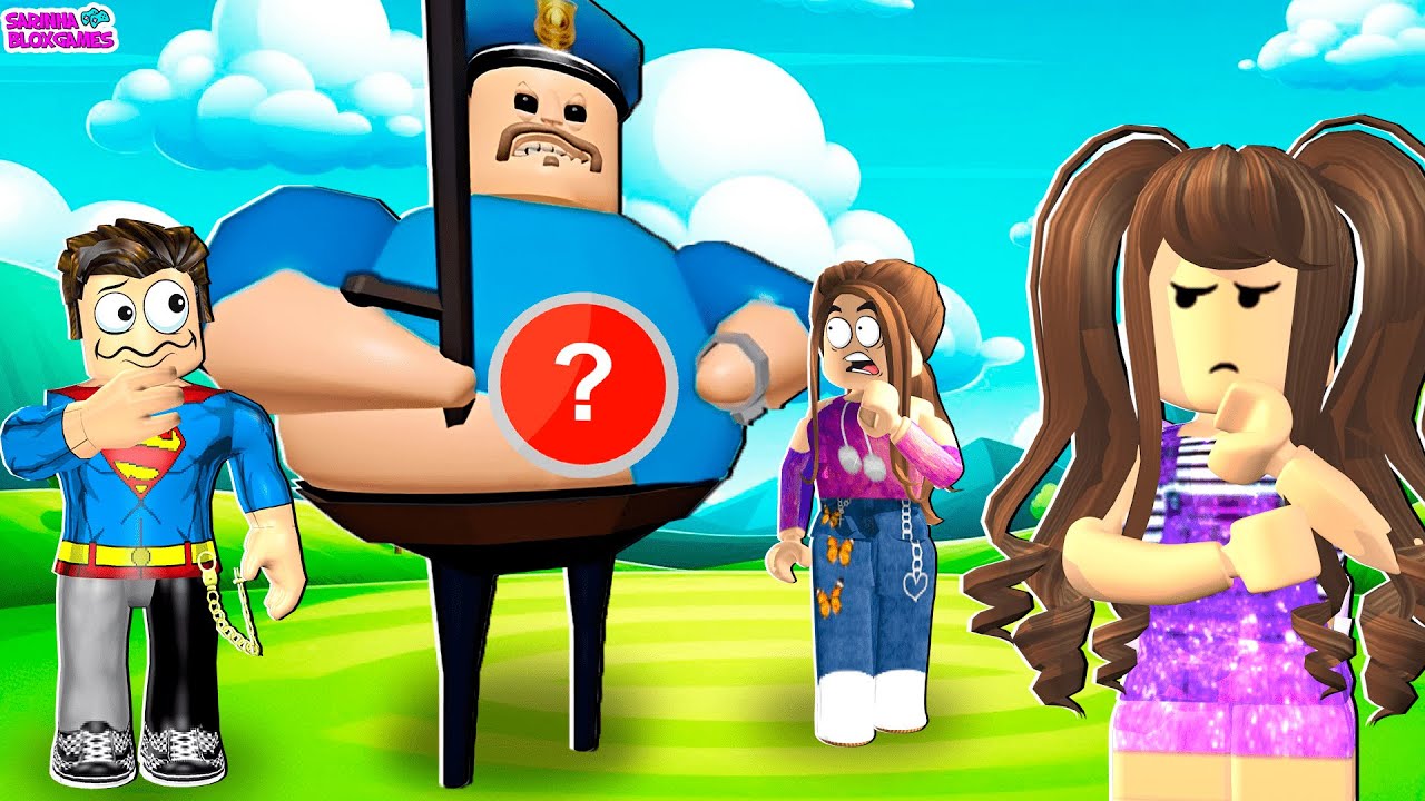 NÃO APERTE O BARRY , SE NÃO..... 😮 Don't Press Barry Prison Run! Roblox ...