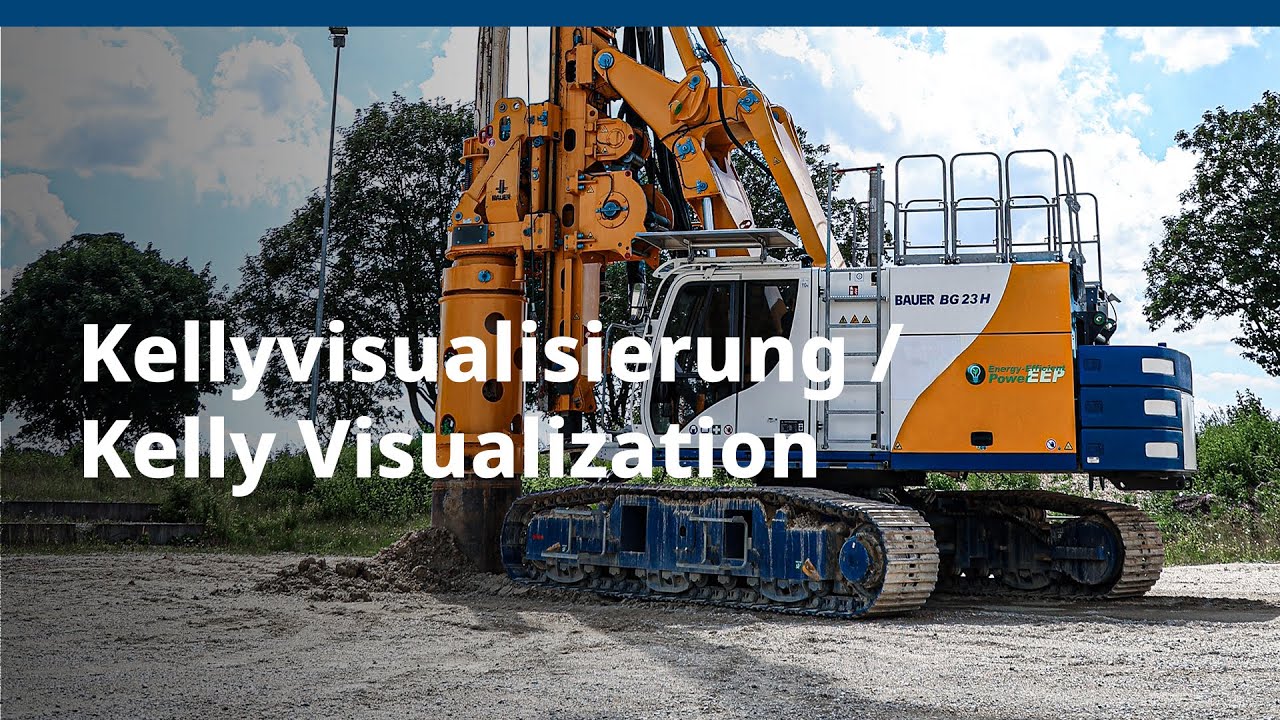 BAUER Maschinen GmbH – Kellyvisualisierung / Kelly Visualization - YouTube
