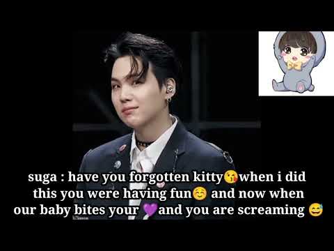 bts imagine : when your baby bite your ❤️when you're breastfeeding to baby ✨😘 #btsff #btsimagine