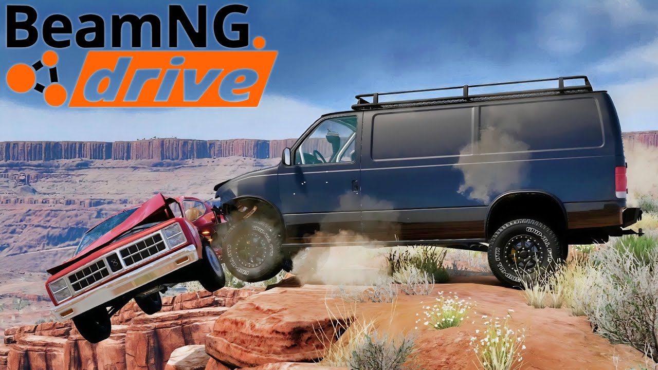 Crashing and Laughing for 20 Minutes | BeamNG.drive - YouTube
