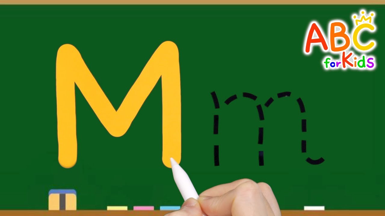 Find the order of the letters M, decorate with colored paper | Write ...