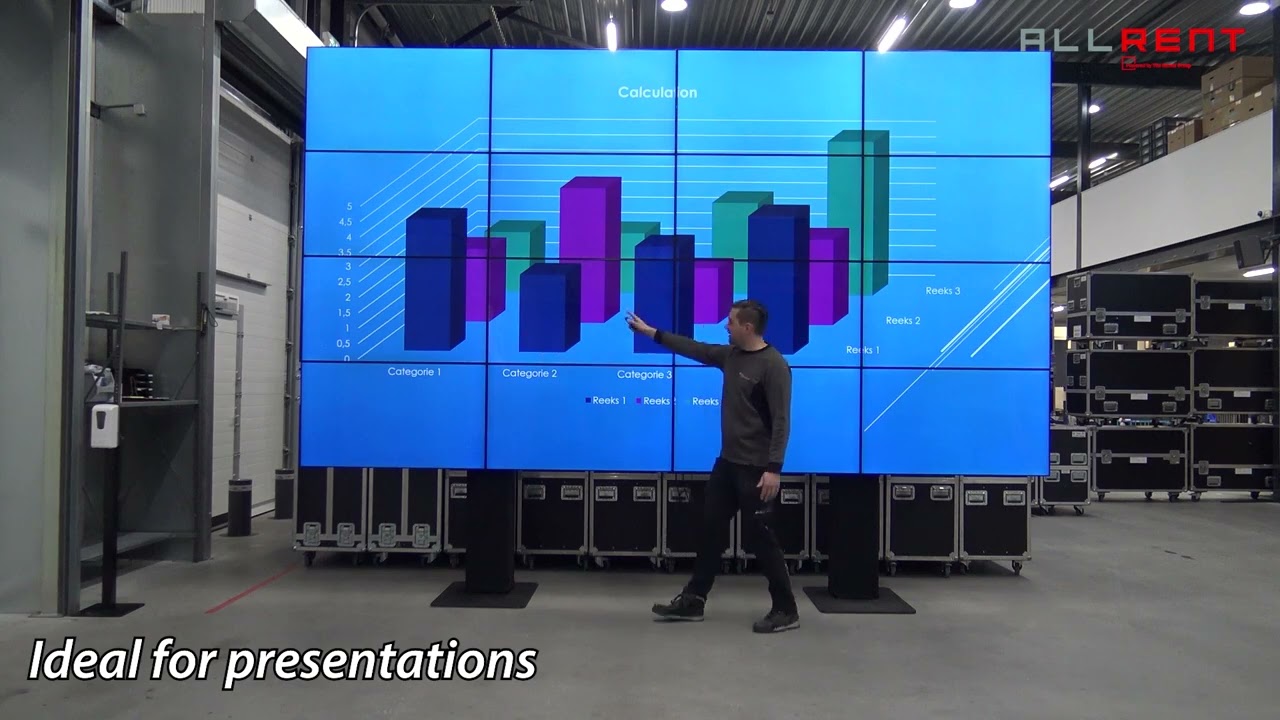 Opbouw 4x4, 4K Videowall truss - YouTube