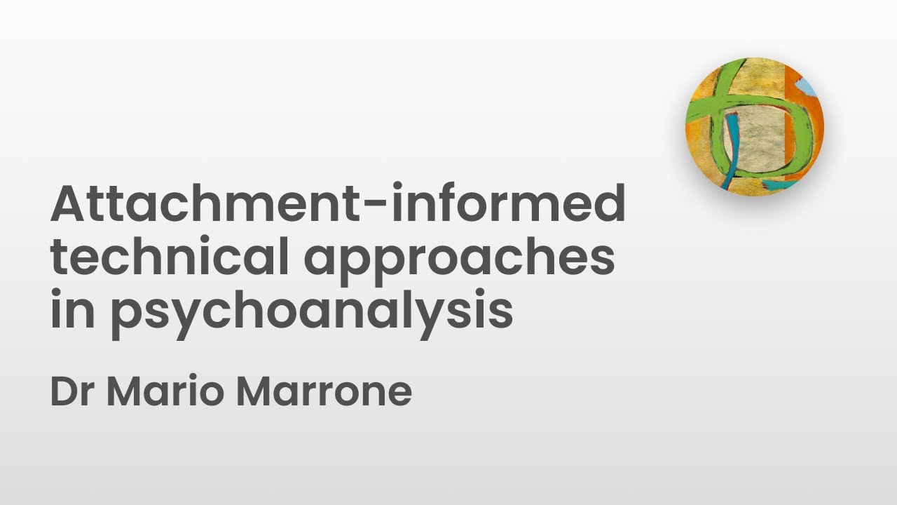 Attachment-informed technical approaches in psychoanalysis | Dr Mario ...