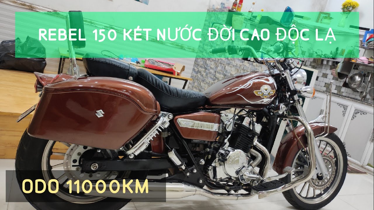 REBEL 150 KÉT NƯỚC ĐỘC LẠ. ODO 11000KM. HAO MOTOR 0944653585 - YouTube