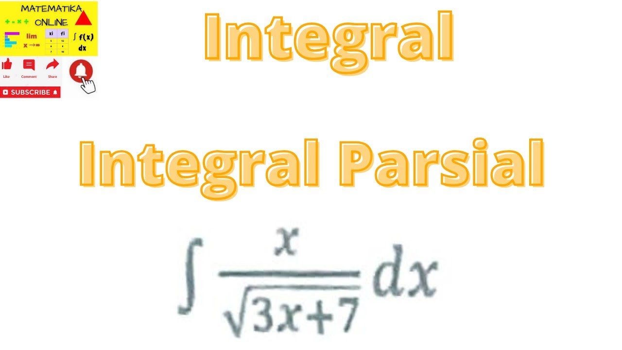 #3 Integral (Integral Parsial) - YouTube