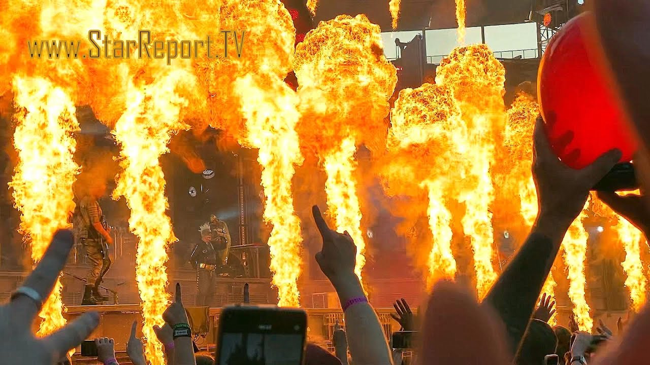 RAMMSTEIN 2023, JULY 18 - OLYMPIC STADIUM BERLIN - GIANT-PYRO-SHOW ...
