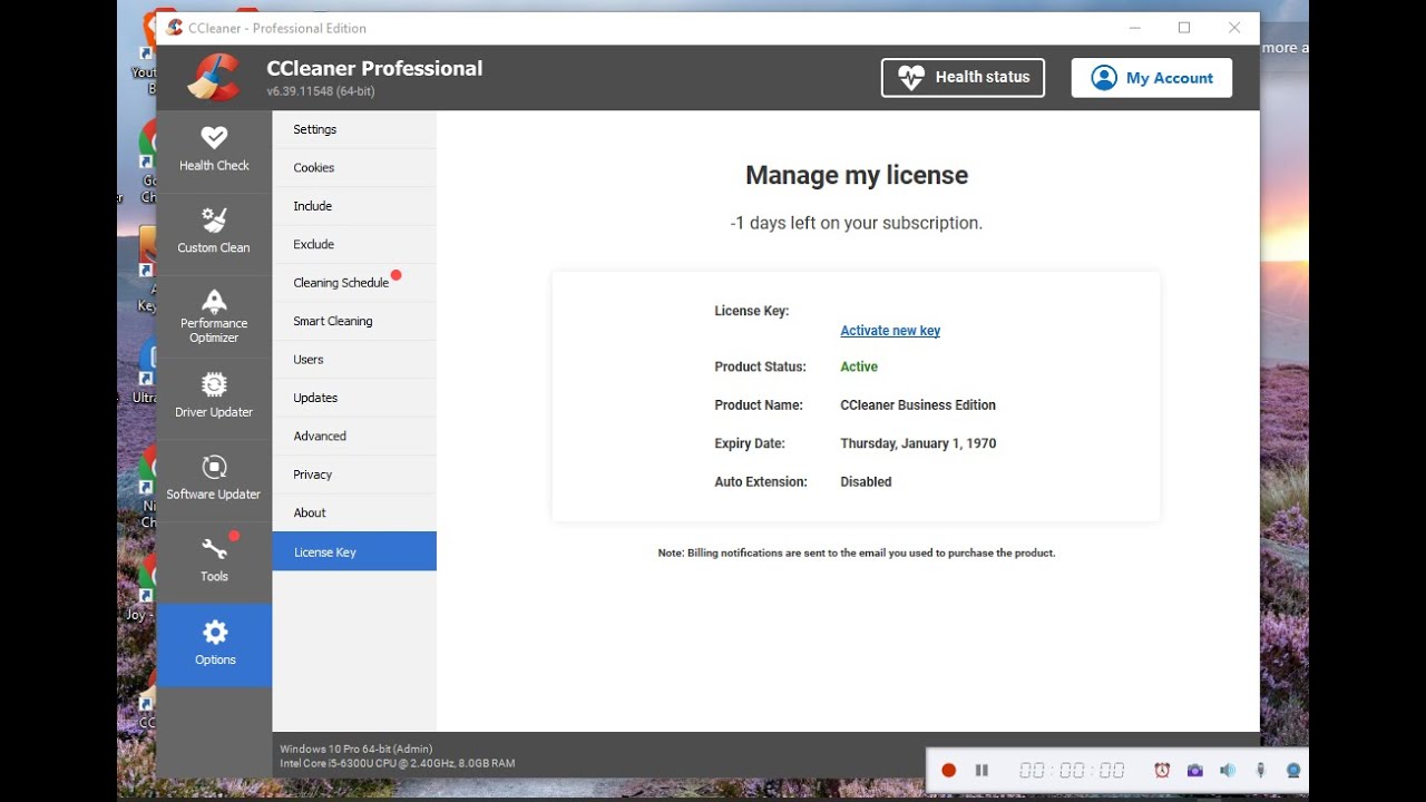 CCleaner Professional Key 2025 Lifetime - YouTube