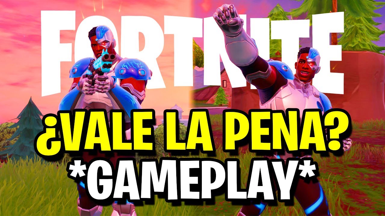 *GAMEPLAY* SKIN DE CYBORG EN FORTNITE! - ¿Vale la Pena el Lote de ...
