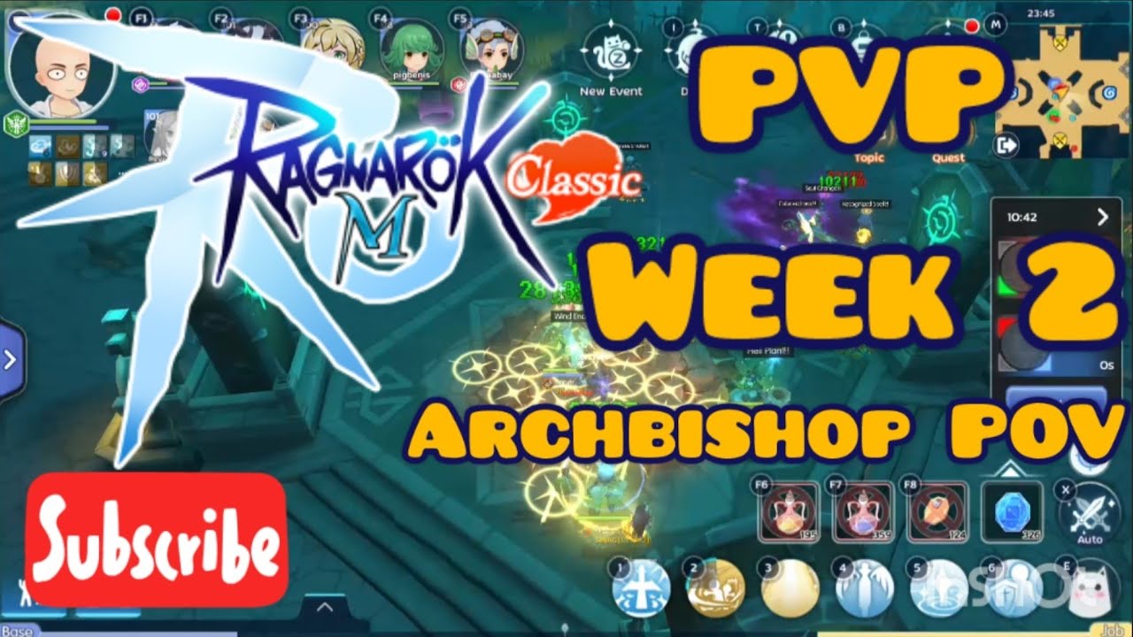 Ragnarok Mobile Classic - Magic Prison Week 2 - Archbishop POV - YouTube