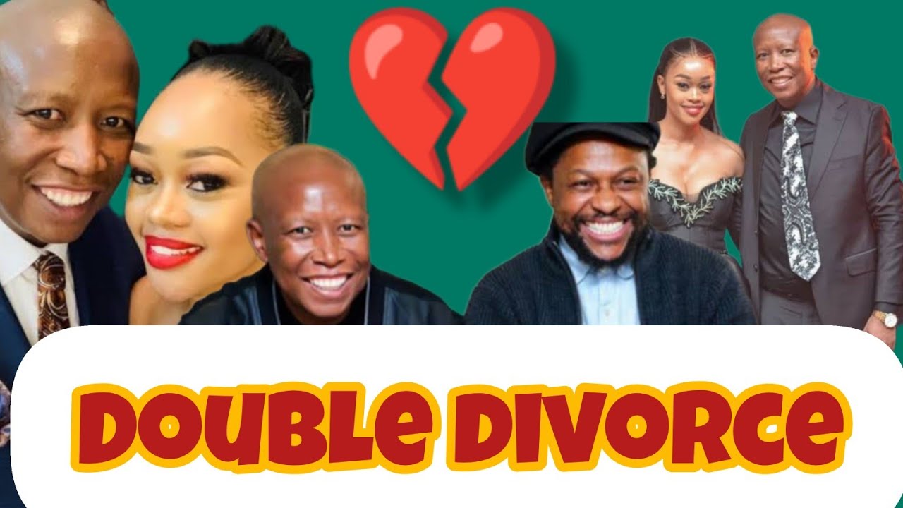 EFF Julius Malema DIVORCING his wife? Mbuyiseni Ndlonzi suspended ...