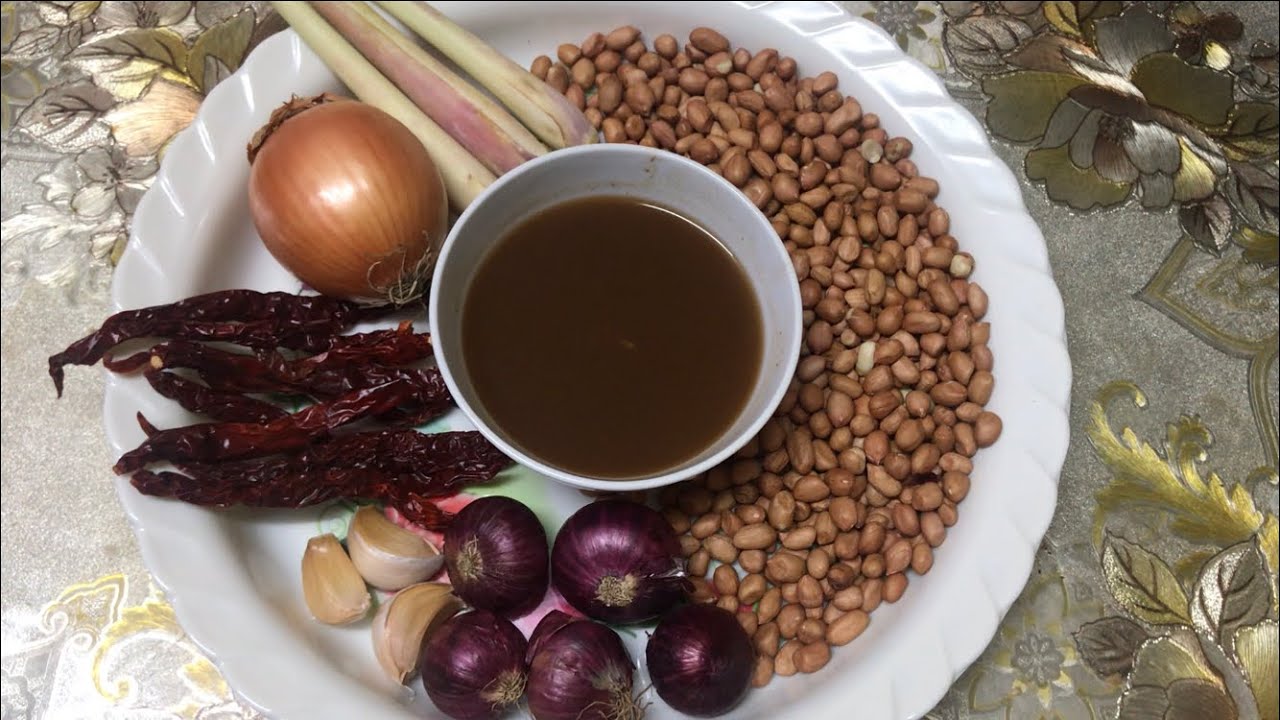 Sambal Kacang Peanut Sauce Youtube