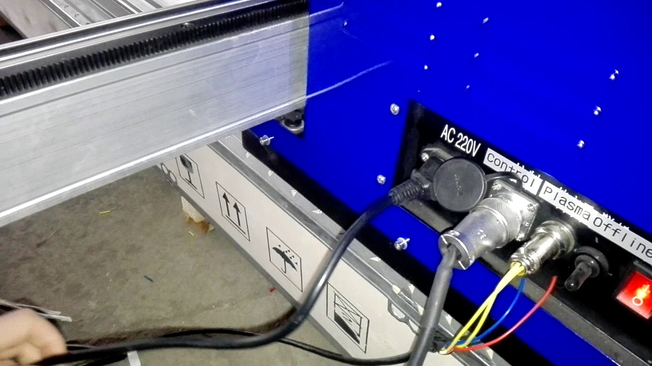 portable plasmer cuting machine: startfire system and sf hc25g thc ...