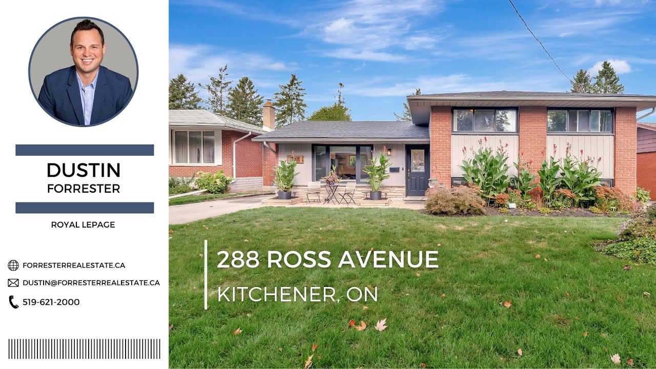 Kitchener Real Estate | 288 Ross Ave | Dustin Forrester - YouTube